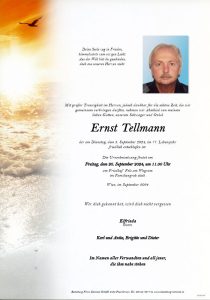 Schaukasten – Bestattung Kominek